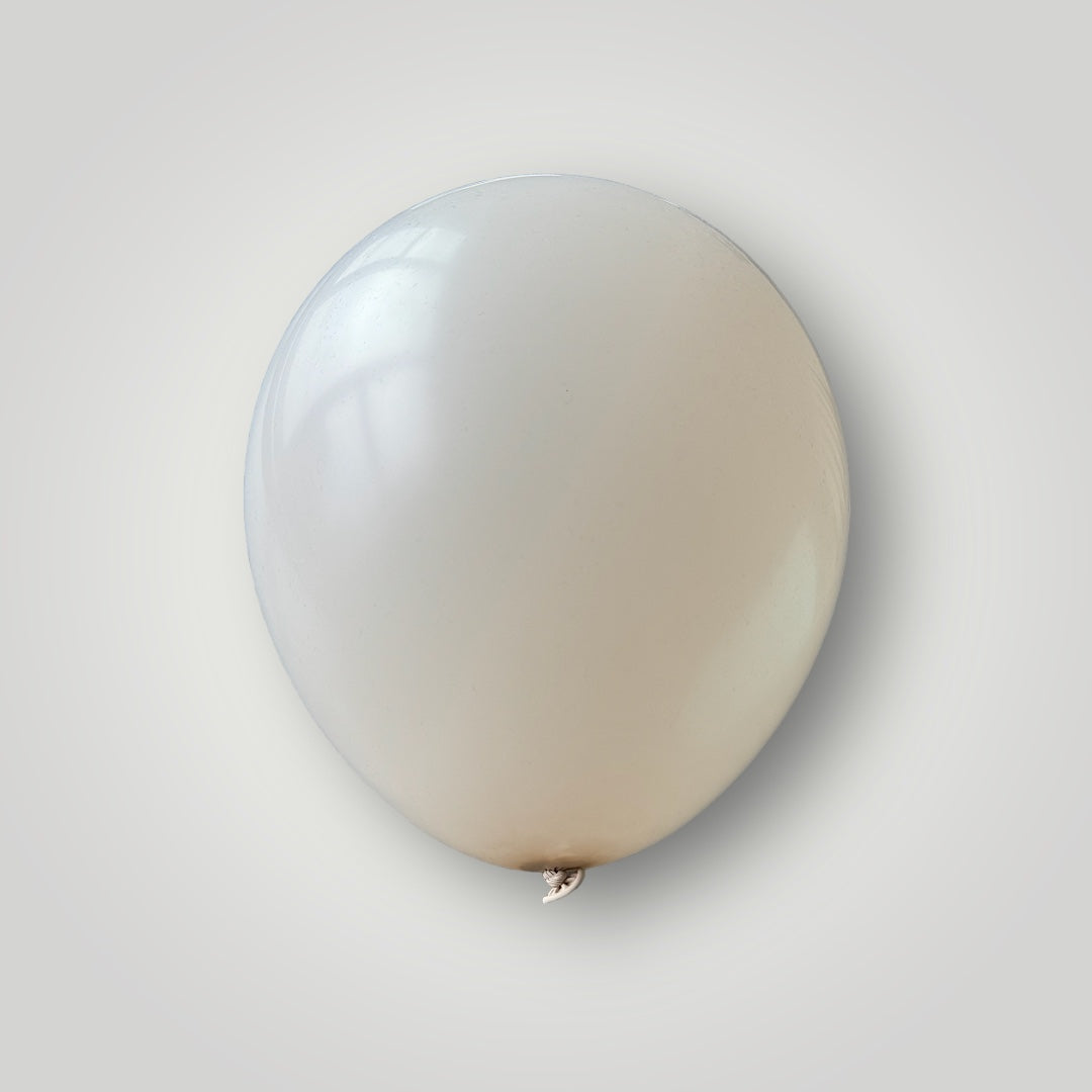 Dusk Cream Balloons: Custom 12'' & 24'' Sizes Available