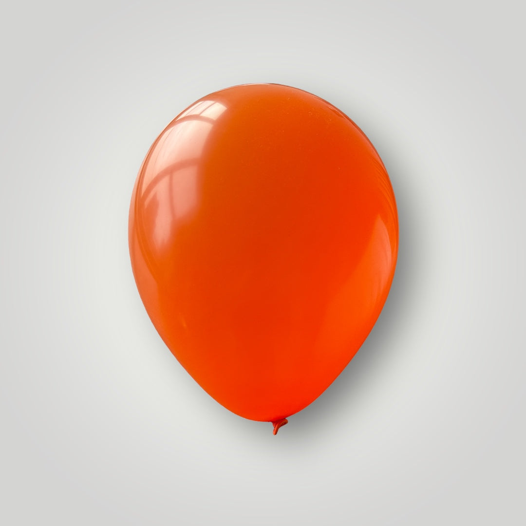 Custom Orange Balloons - 12'' & 24'' Sizes - Memo Balloons