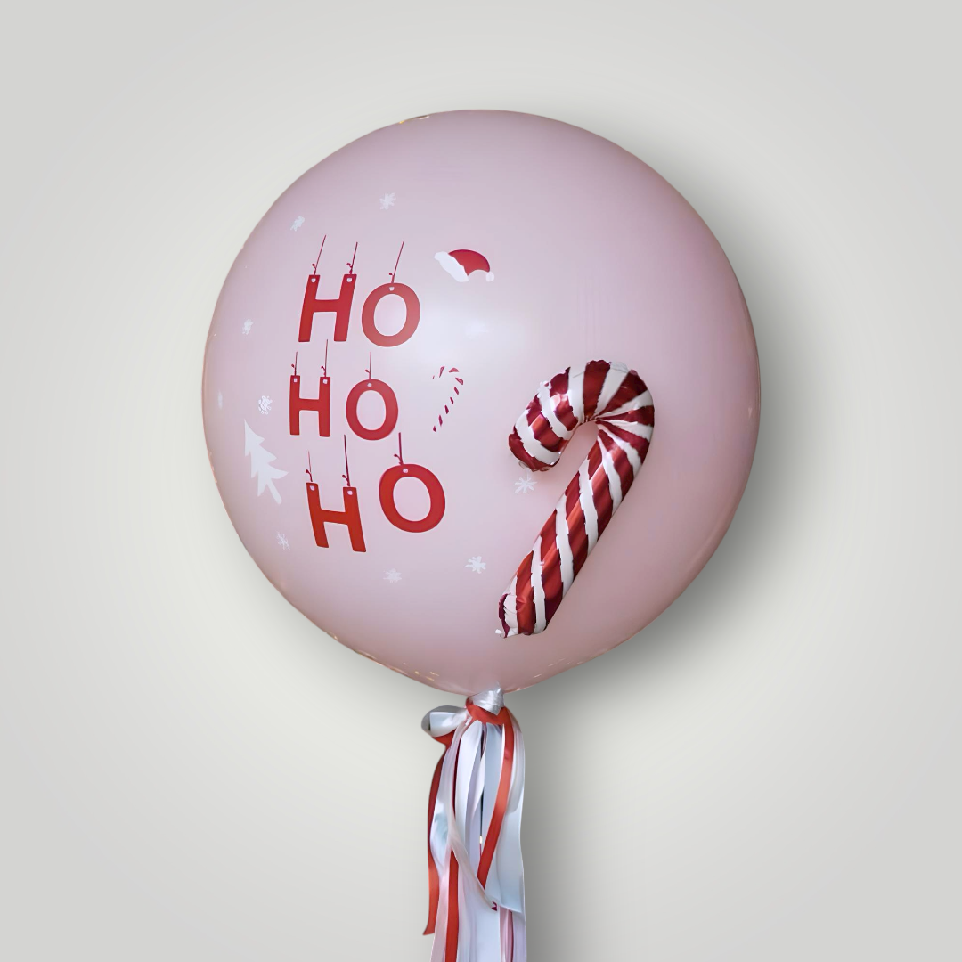 Ho Ho Ho Custom Balloon